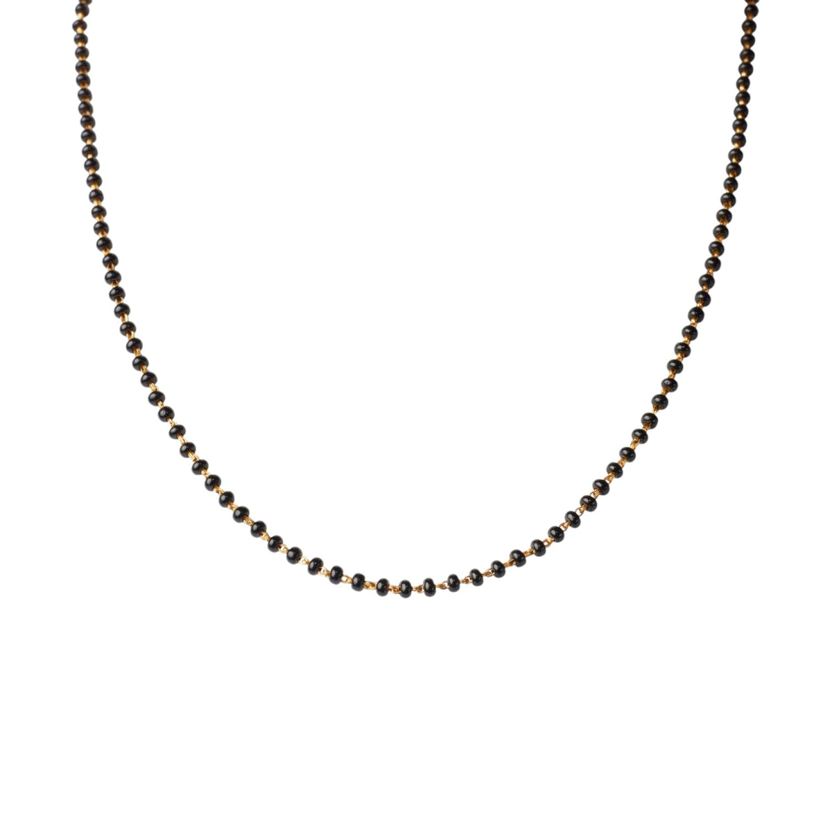 925 Silver Single Line Mangalsutra – Sica Jewellery